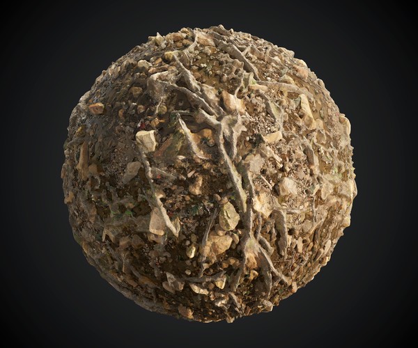 ArtStation - Forest Ground Stones Rock Seamless PBR Texture | Game Assets