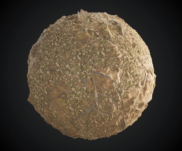 ArtStation - Forest Ground Stone Tree Seamless PBR Texture | Game Assets