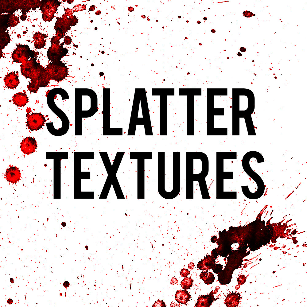 ArtStation - FREE SPLATTER TEXTURES | Artworks