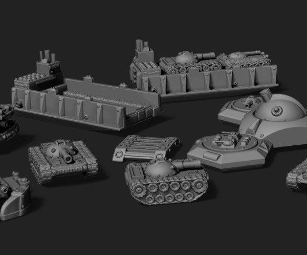 ArtStation - Full Metal Planet Figurines | Resources