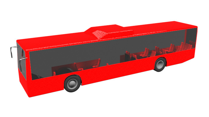 ArtStation - bus autobus coach vehicle car long car wheels wheel OBJ ...