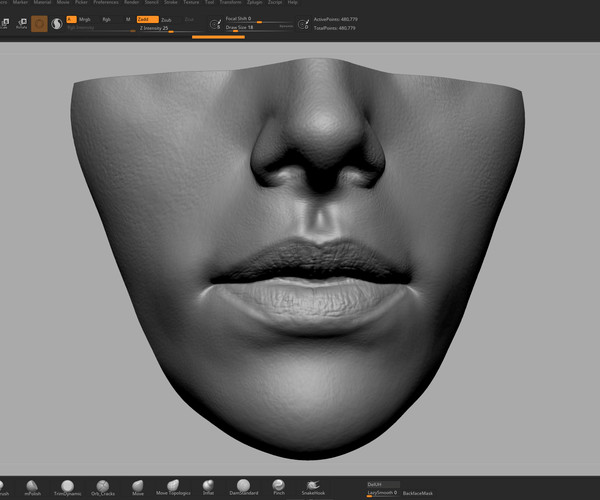 ArtStation - Female Lip | Resources