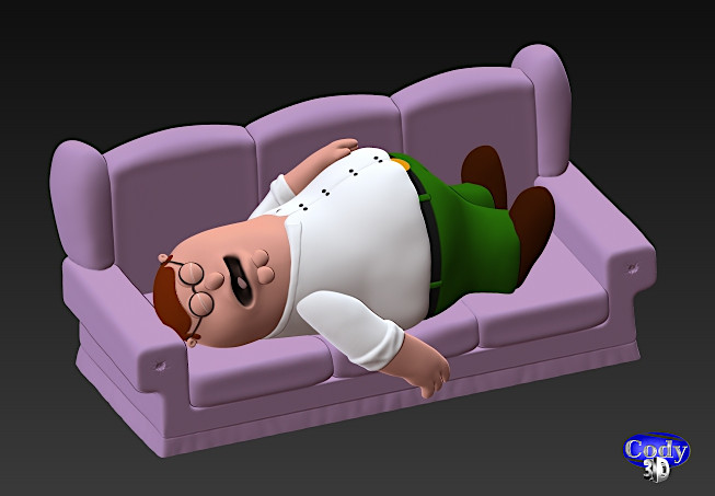 ArtStation - Family Guy (Griffin) Model Printing Miniature Assembly ...