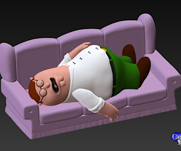ArtStation - Family Guy (Griffin) Model Printing Miniature Assembly ...