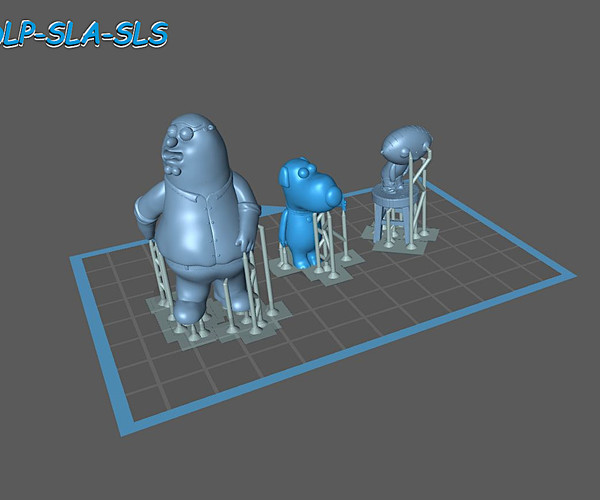 ArtStation - Family Guy (Griffin) Model Printing Miniature Assembly ...
