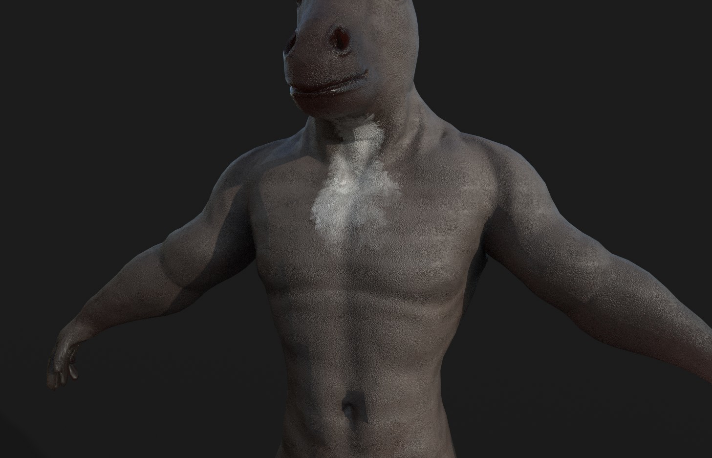 ArtStation - Horse man Creature Model with PBR and Arnold Textures and ...