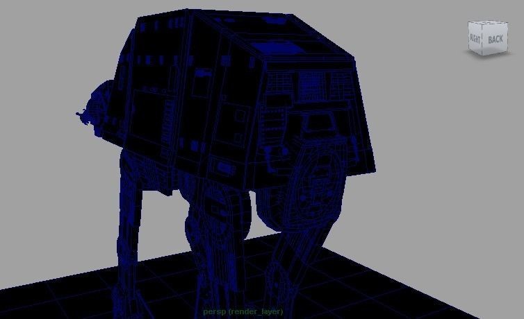 ArtStation - ATAT Star Wars | Resources