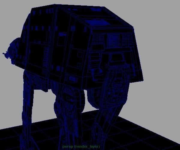 ArtStation - ATAT Star Wars | Resources