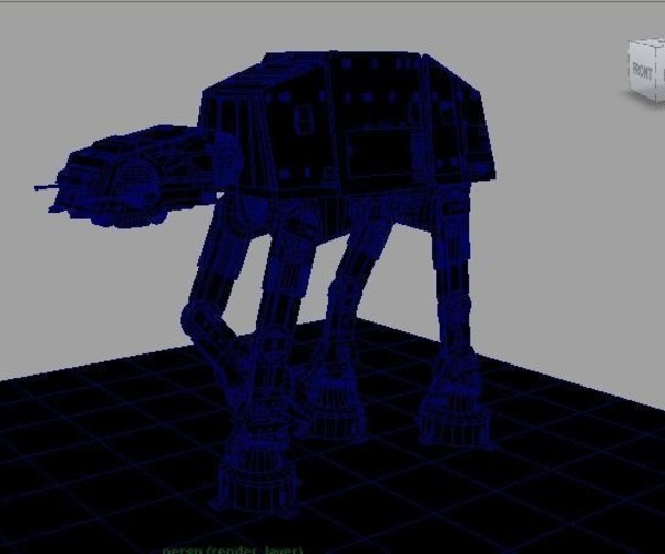 ArtStation - ATAT Star Wars | Resources