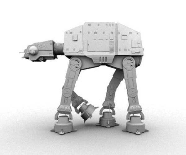 ArtStation - ATAT Star Wars | Resources