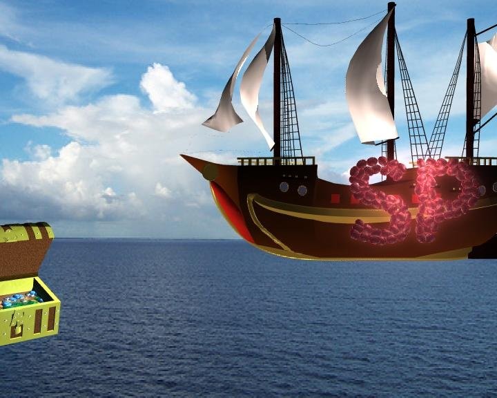 ArtStation - Simple Pirate Ship | Resources