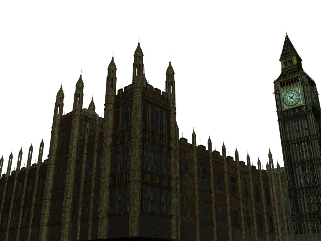 ArtStation - Big Ben Landmark Building w gritty style textures | Resources