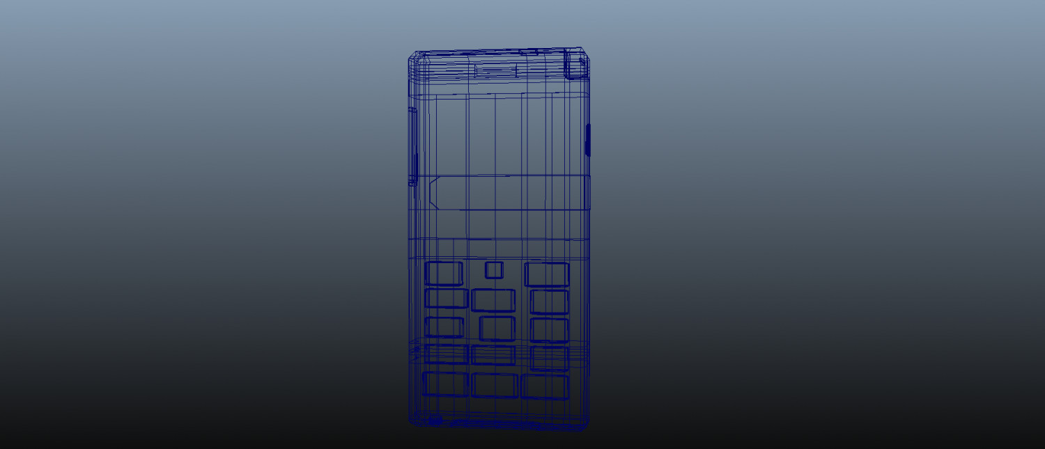 ArtStation - Keypad Mobile Phone untextured | Resources