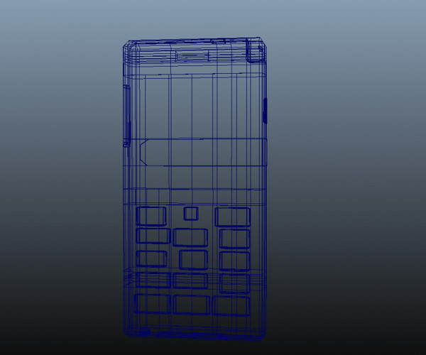 ArtStation - Keypad Mobile Phone untextured | Resources