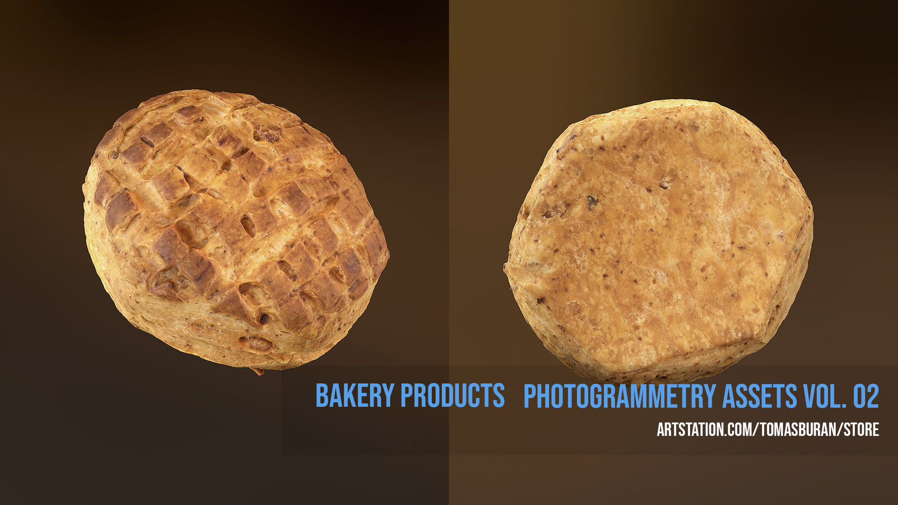 ArtStation - Bakery products pack - photogrammetry 3D assets vol. 02 ...