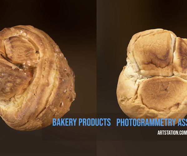 ArtStation - Bakery products pack - photogrammetry 3D assets vol. 02 ...