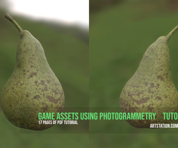 ArtStation - Creation of game assets using photogrammetry - tutorial vol. 02 | Tutorials