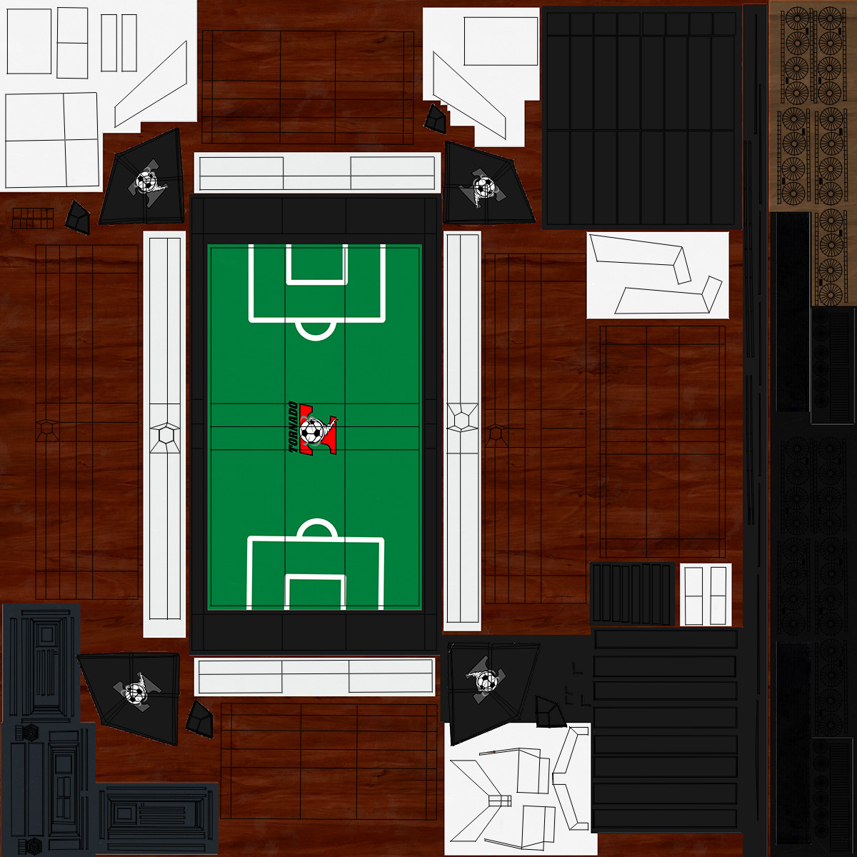 ArtStation - Foosball Table | Resources