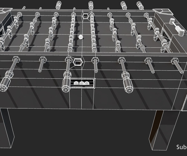 ArtStation - Foosball Table | Resources