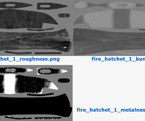 ArtStation - Fire Hatchet 1 Textured | Resources
