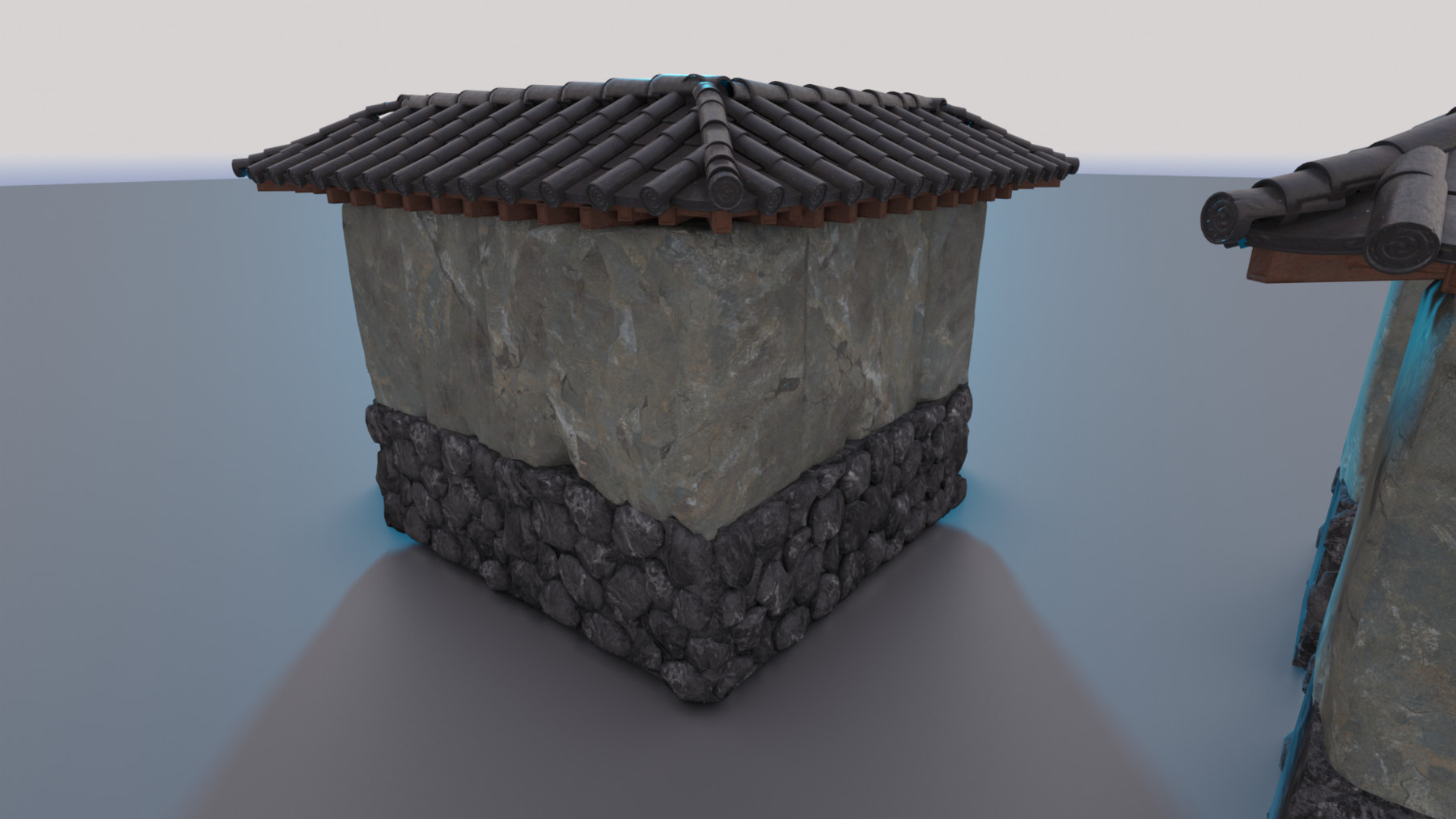 ArtStation - Japanese Walls & Rooftiles 3D Kit & Tutorial | Resources