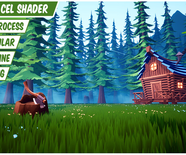 ArtStation - Cartoon Cel Shader (Unreal Engine 4) | Game Assets