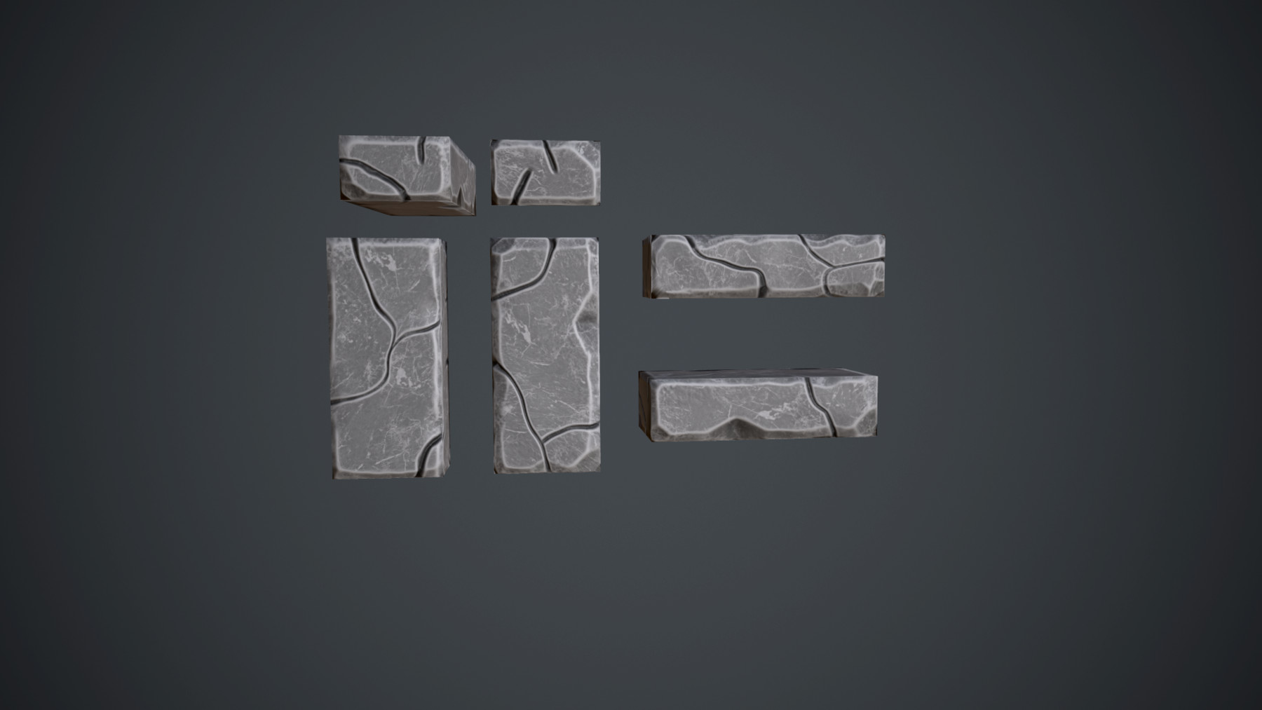 ArtStation - Stylized Brick (High poly + Low poly + Maps) | Resources