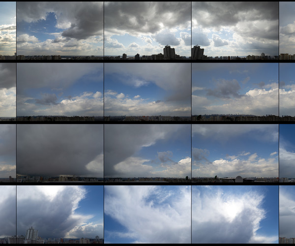 ArtStation - SKY PACK 12 / Dramatic Blue Skies — photo reference pack ...