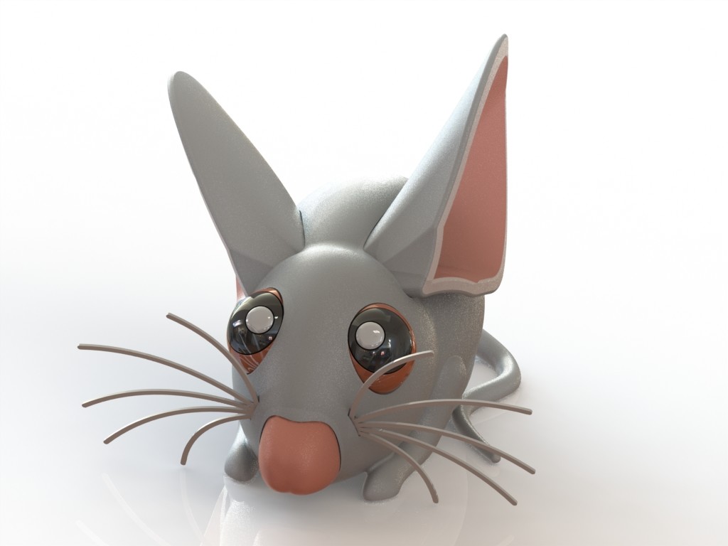 ArtStation - 3D model of the Little Mouse | Resources