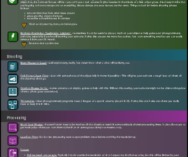 ArtStation - Photogrammetry Guide | Tutorials
