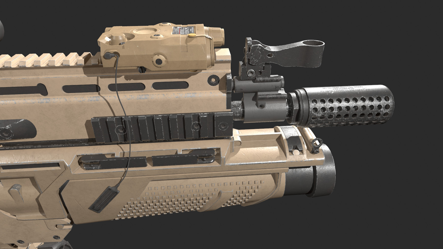 ArtStation - scar H with attacthments | Resources