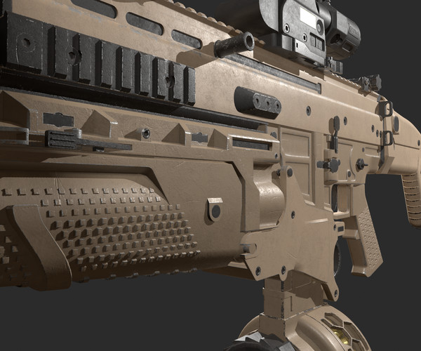ArtStation - scar H with attacthments | Resources