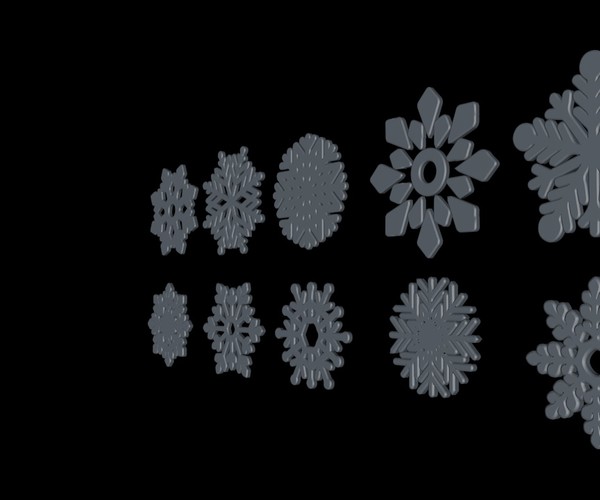 ArtStation - Snowflake pack | Resources