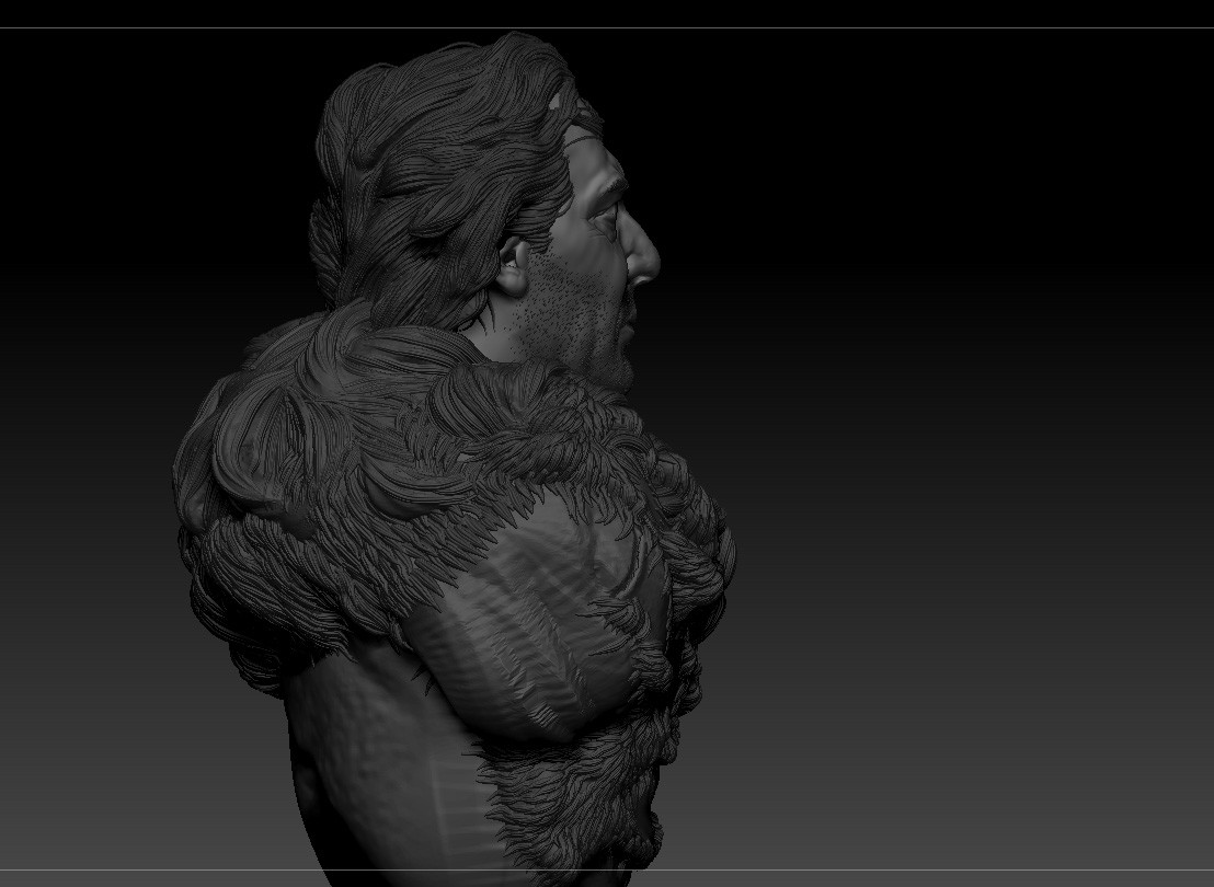 ArtStation - Ciarán Hinds - Mance Rayder - Game Of Thrones | Resources