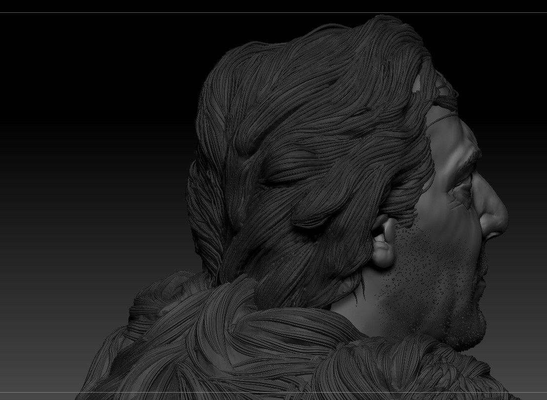 ArtStation - Ciarán Hinds - Mance Rayder - Game Of Thrones | Resources