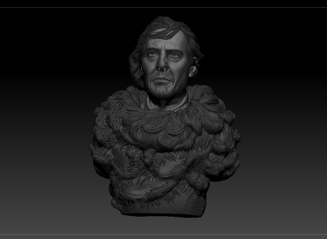 ArtStation - Ciarán Hinds - Mance Rayder - Game Of Thrones | Resources