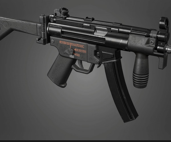 ArtStation - MP5K - Game Ready | Game Assets