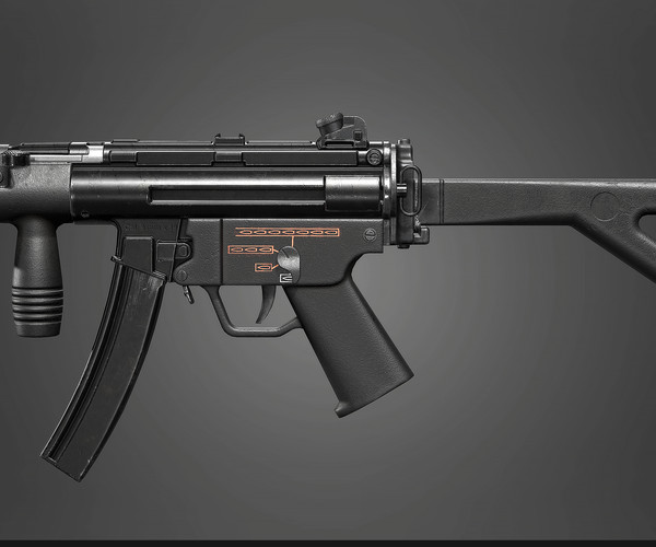 ArtStation - MP5K - Game Ready | Game Assets