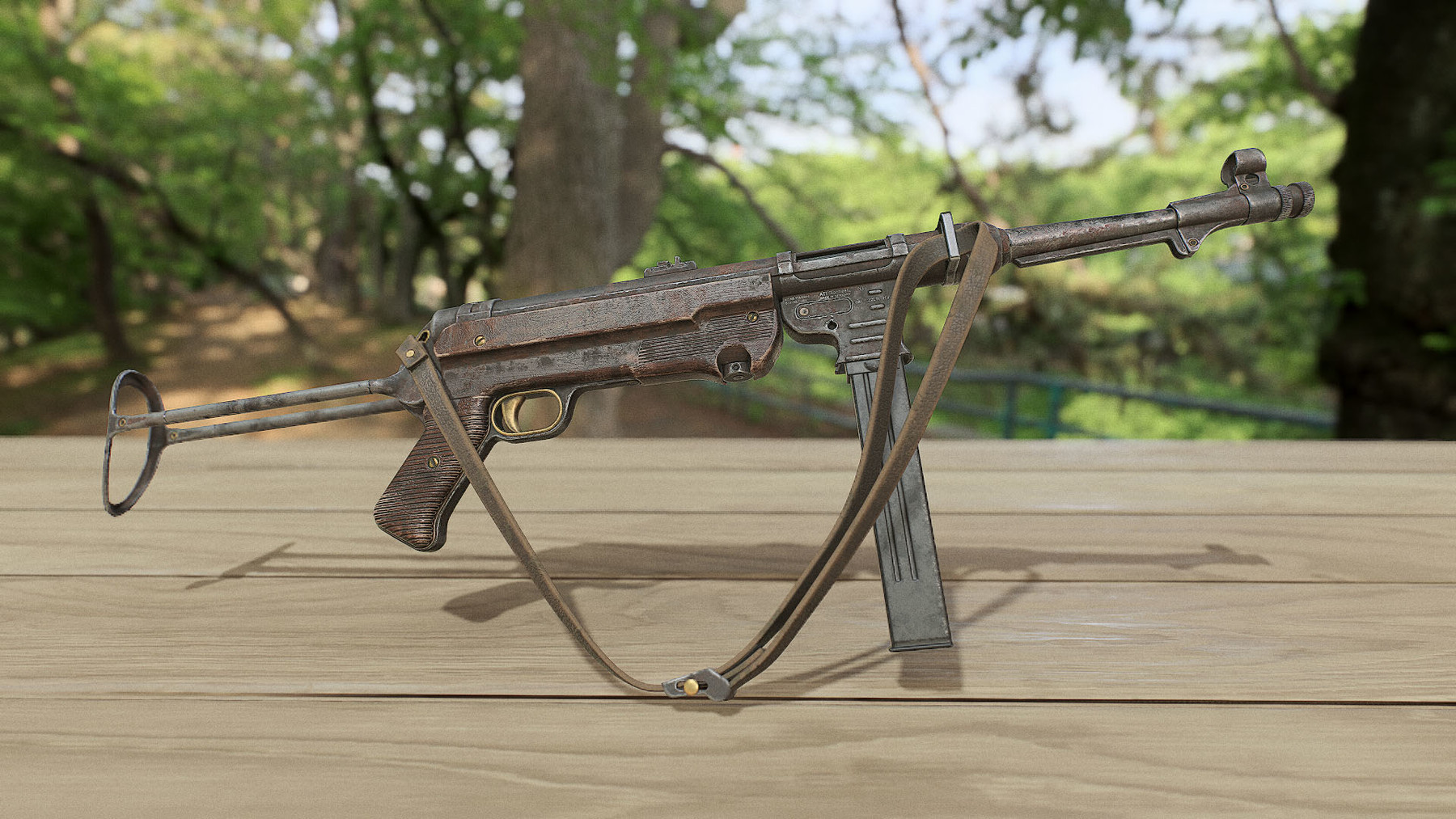 ArtStation - MP40 - Game Ready | Game Assets