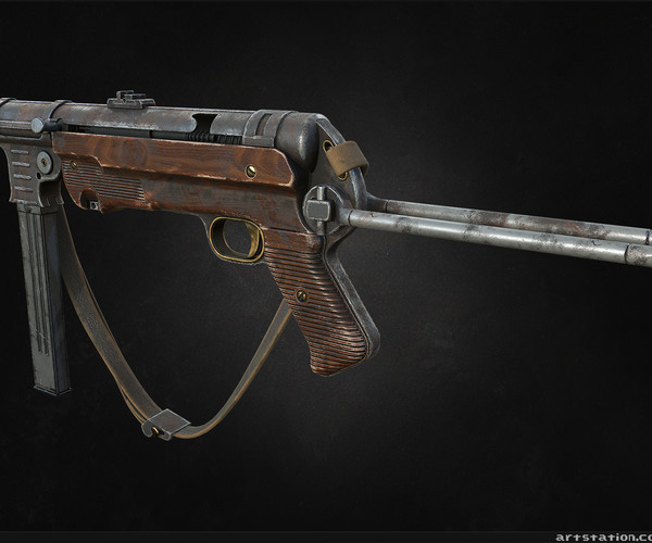ArtStation - MP40 - Game Ready | Game Assets