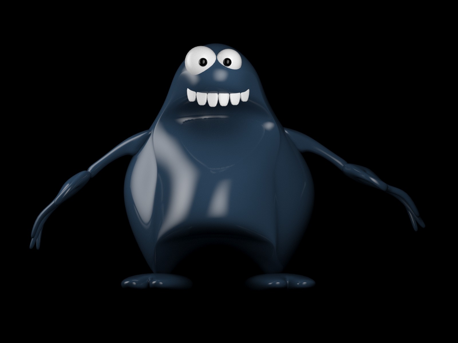 ArtStation - Blue Monster | Resources