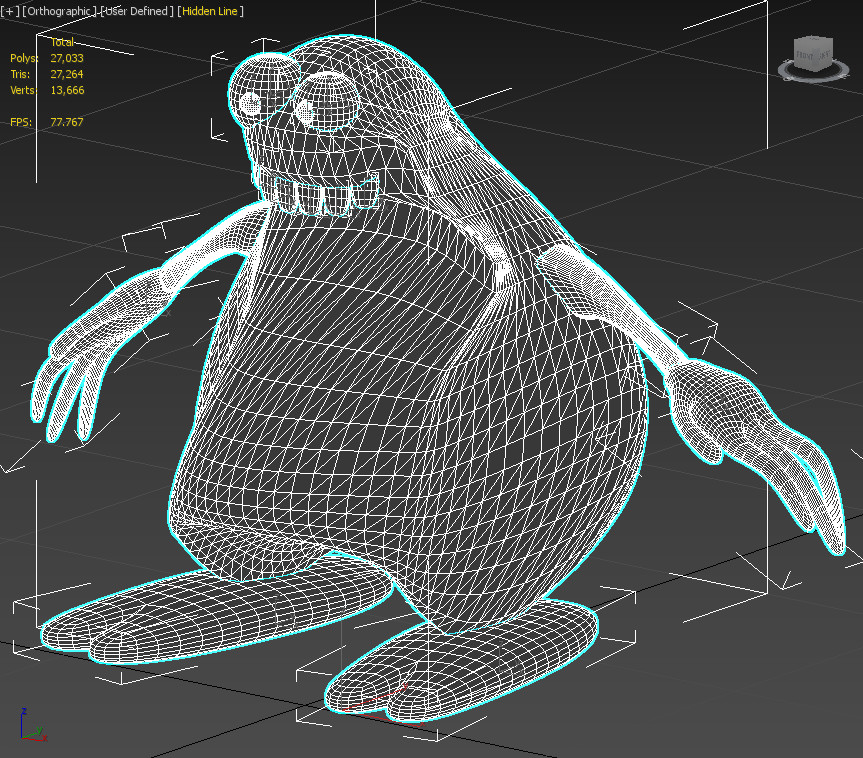 ArtStation - Blue Monster | Resources