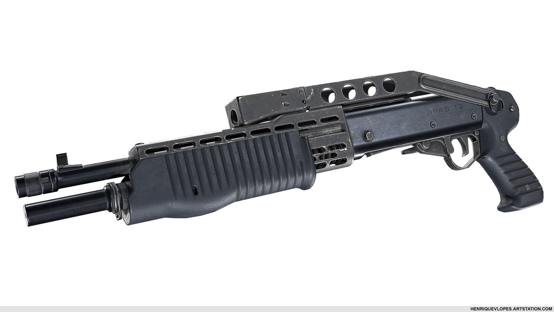 ArtStation - SPAS12 - Game Ready | Game Assets