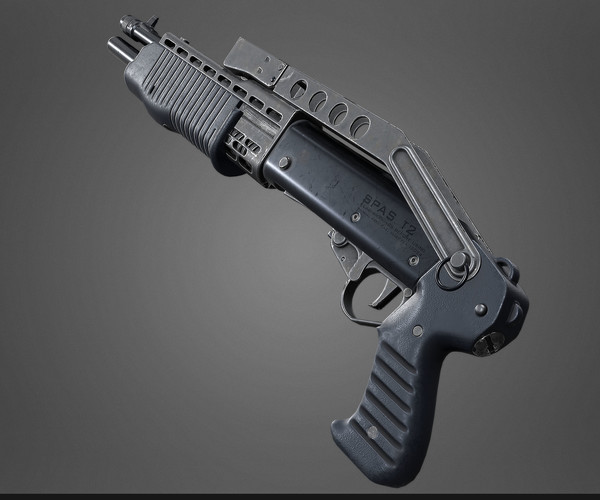 ArtStation - SPAS12 - Game Ready | Game Assets