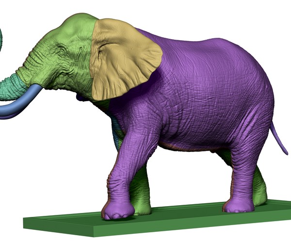 ArtStation - Elephant 3D Printing | Resources