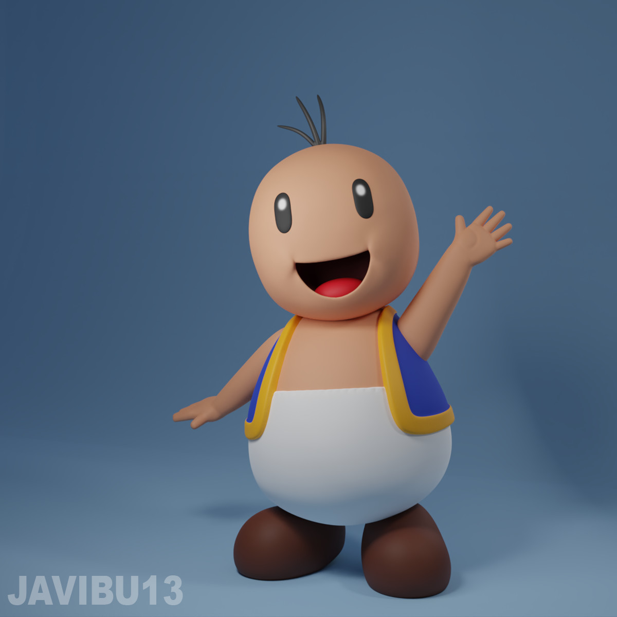 ArtStation - Toad - 3D Print Ready - Super Mario Bros | Game Assets