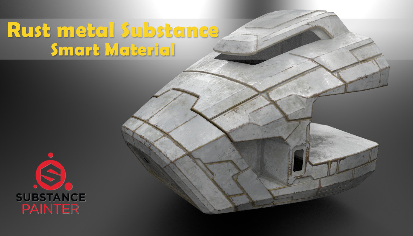 ArtStation - Rust metal Substance Smart Material | Resources