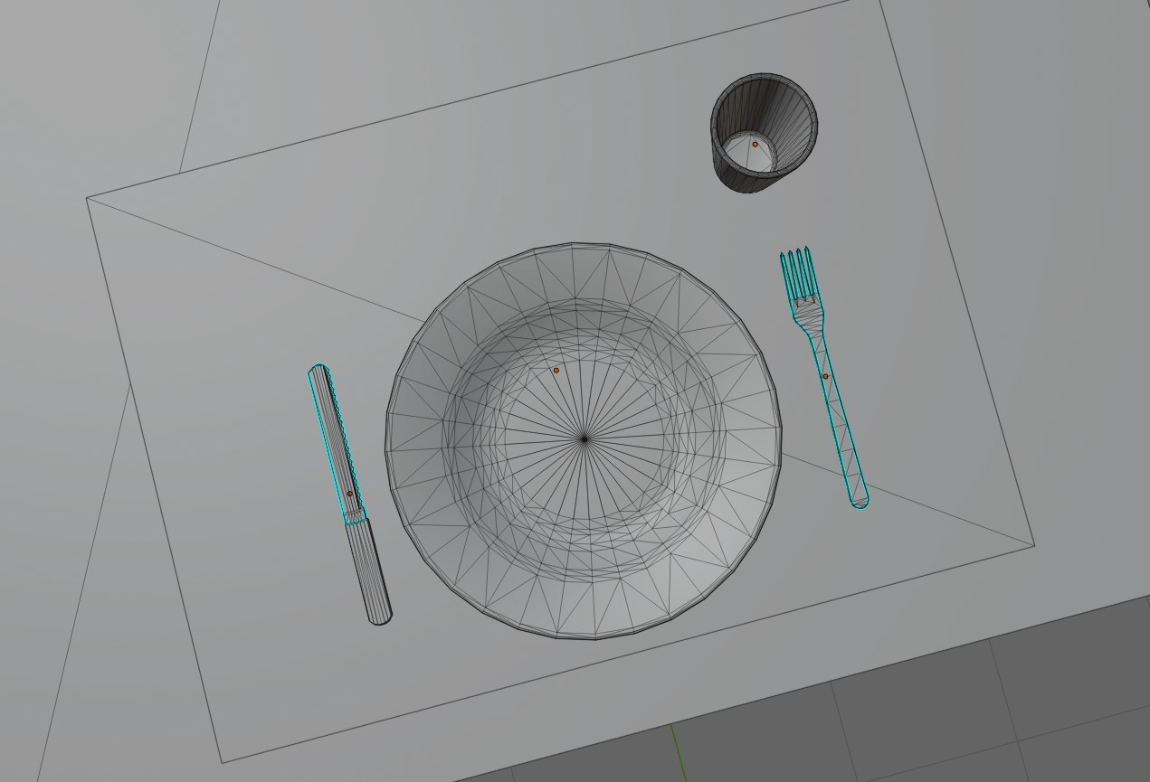 ArtStation - Dining Table | Resources