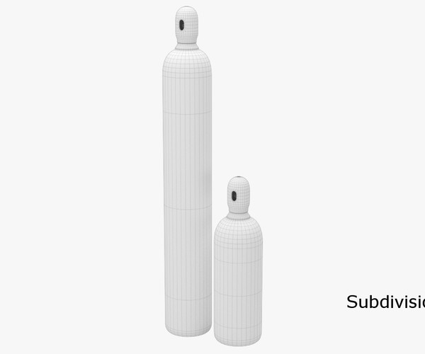 ArtStation - Gas Cylinder Textured | Resources