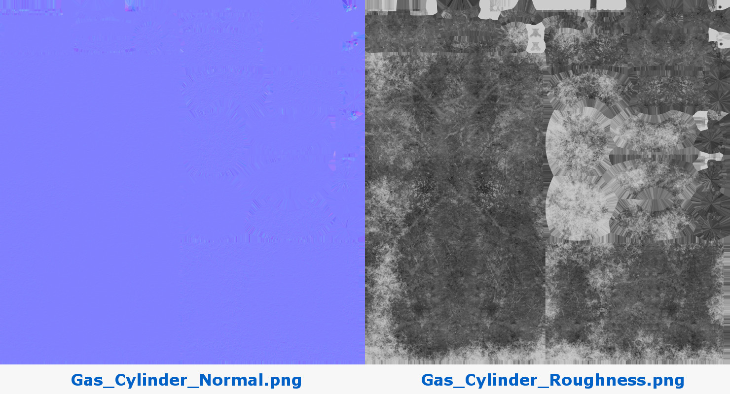 ArtStation - Gas Cylinder Textured | Resources